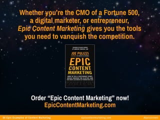 20 Epic Examples of Content Marketing | PDF