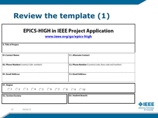 Proposal Writing: EPICS-in-IEEE | PPT