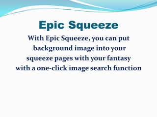 Epic squeeze | PPT