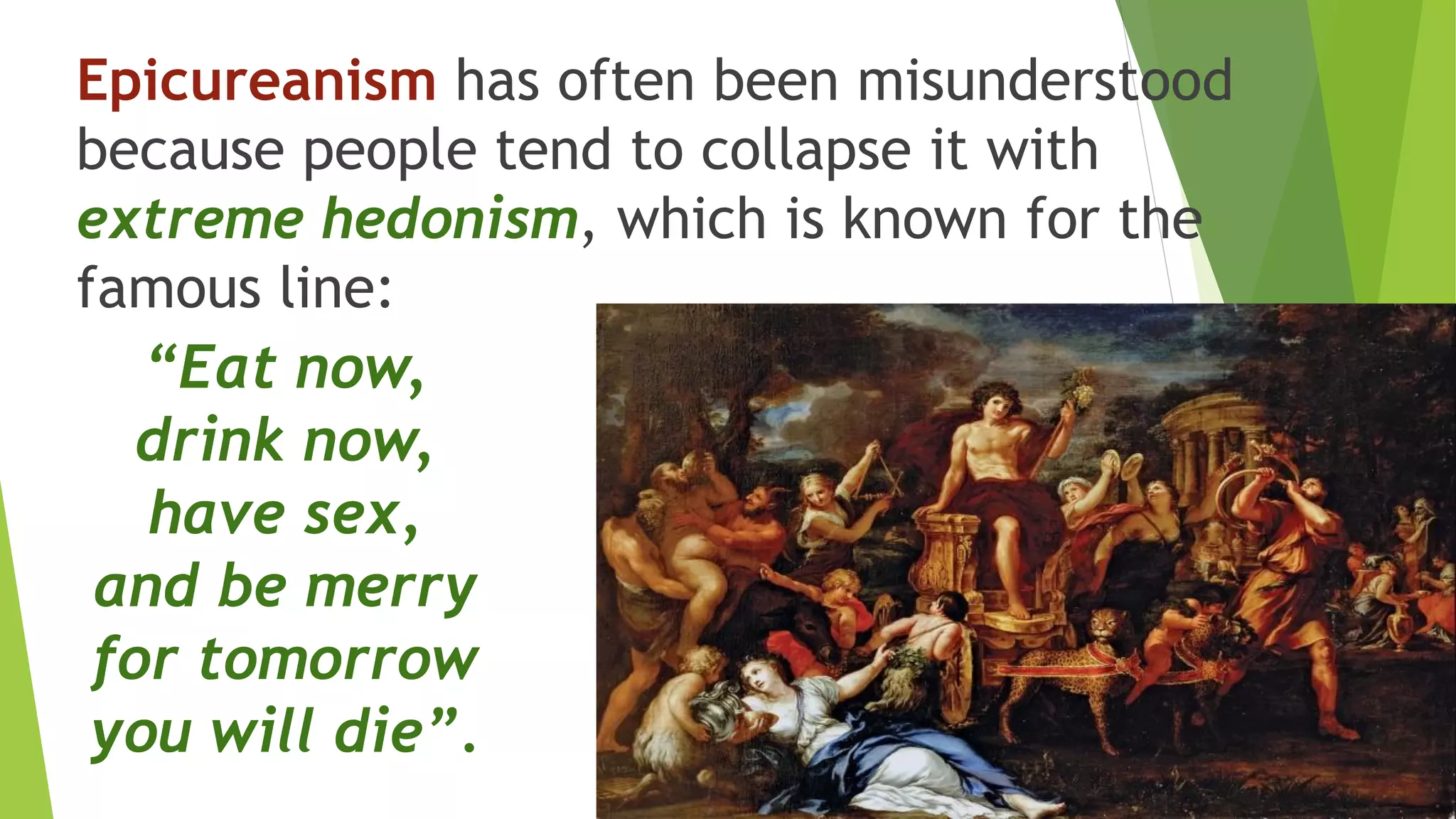 What is Epicureanism? | PDF