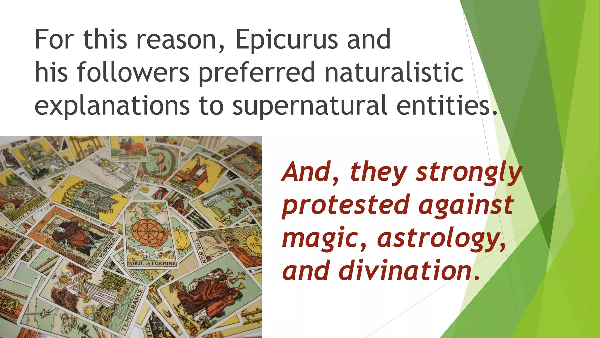 What is Epicureanism? | PDF