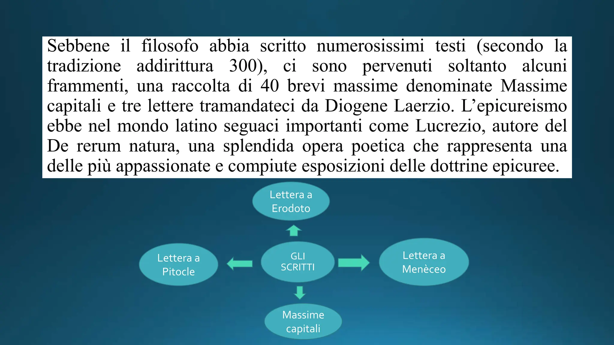 Epicureismo powerpoint su epicuro e la sua filosofia | PPTX