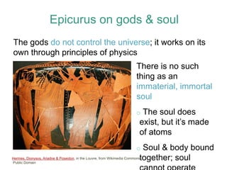 Epicurus & Cicero on Epicureanism | PPTX