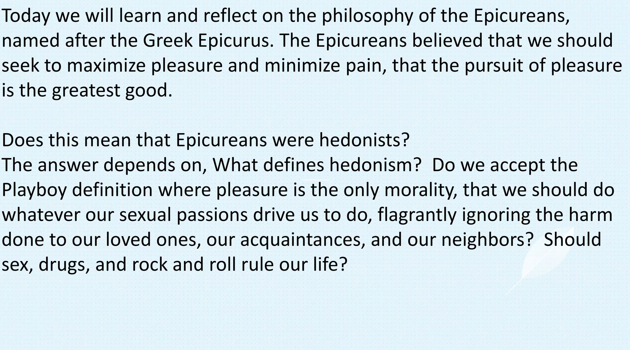 Epicurus, Aristippus, and Lucretius: Were the Epicureans Stoic-Lite ...