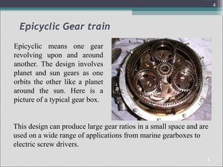 Planetary Gear Applications