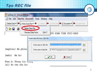 Epidata buoi 2 | PDF