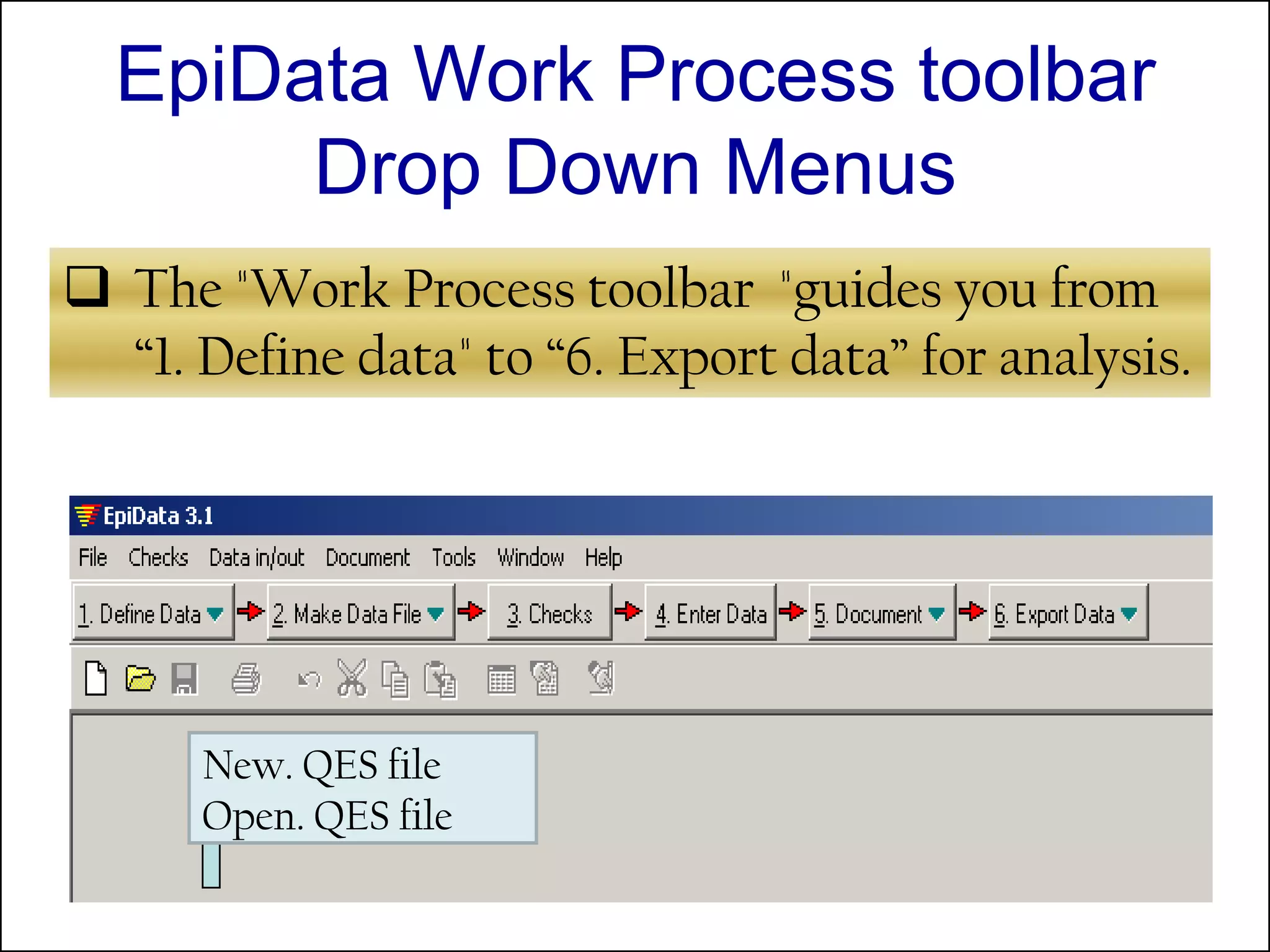 Epidata lecture note | PDF