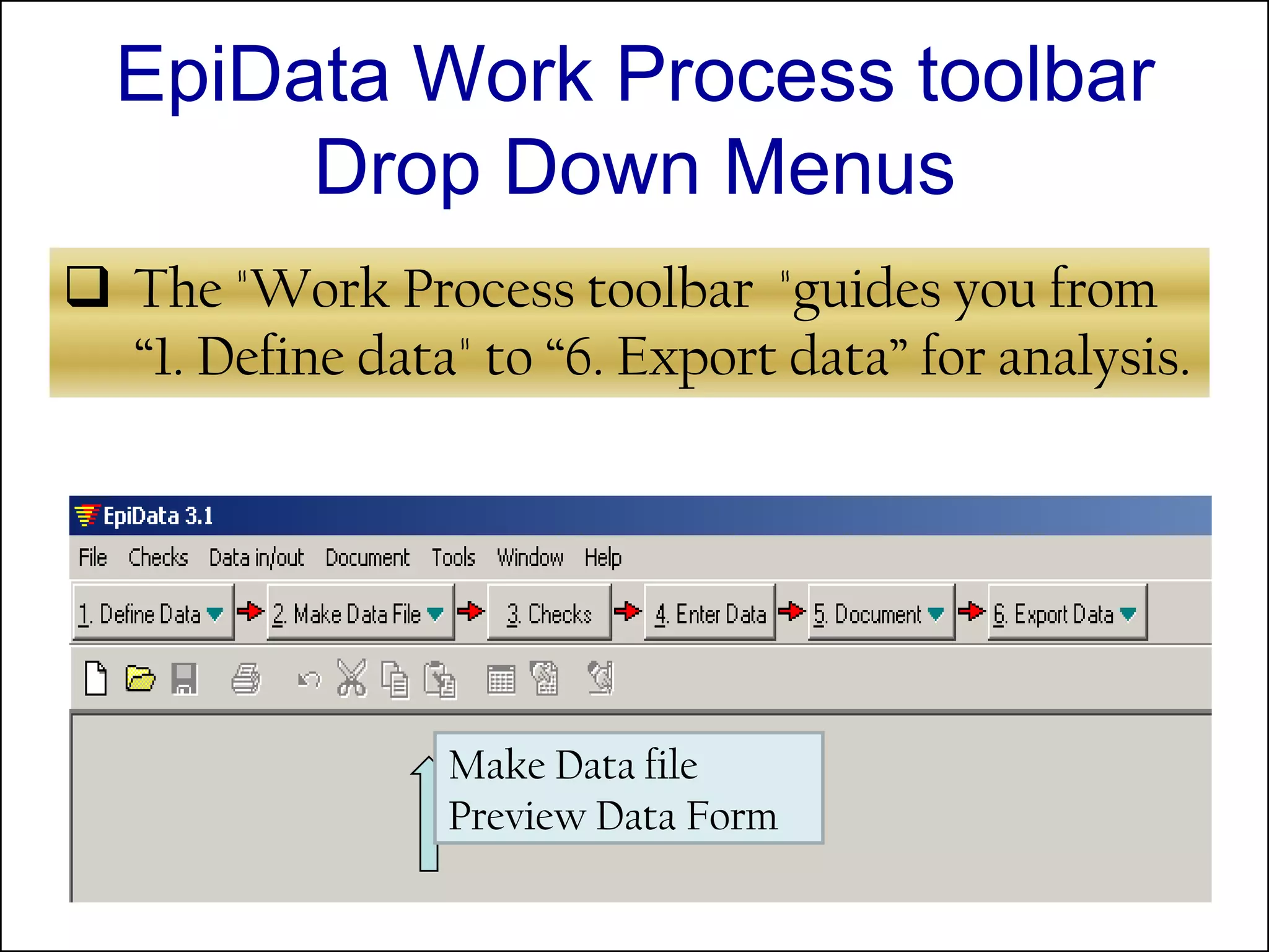 Epidata lecture note | PDF