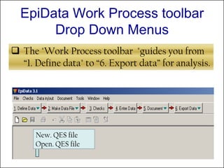 Epidata lecture note | PDF