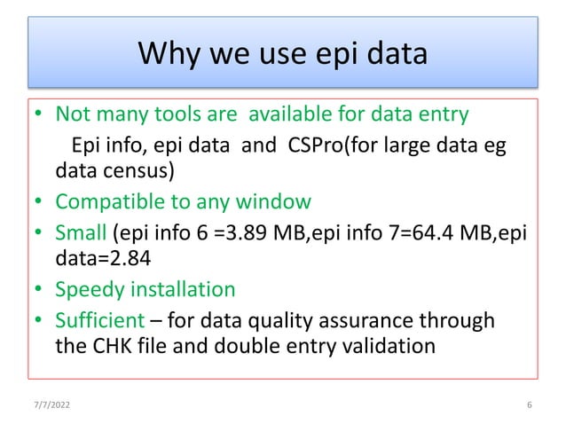epi data manual.pptx | Databases | Computer Software and Applications