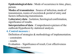 Epidemic investigation | PDF