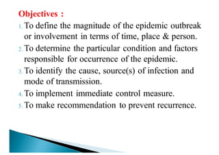 Epidemic investigation | PDF