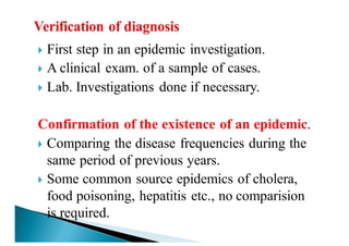 Epidemic investigation | PDF
