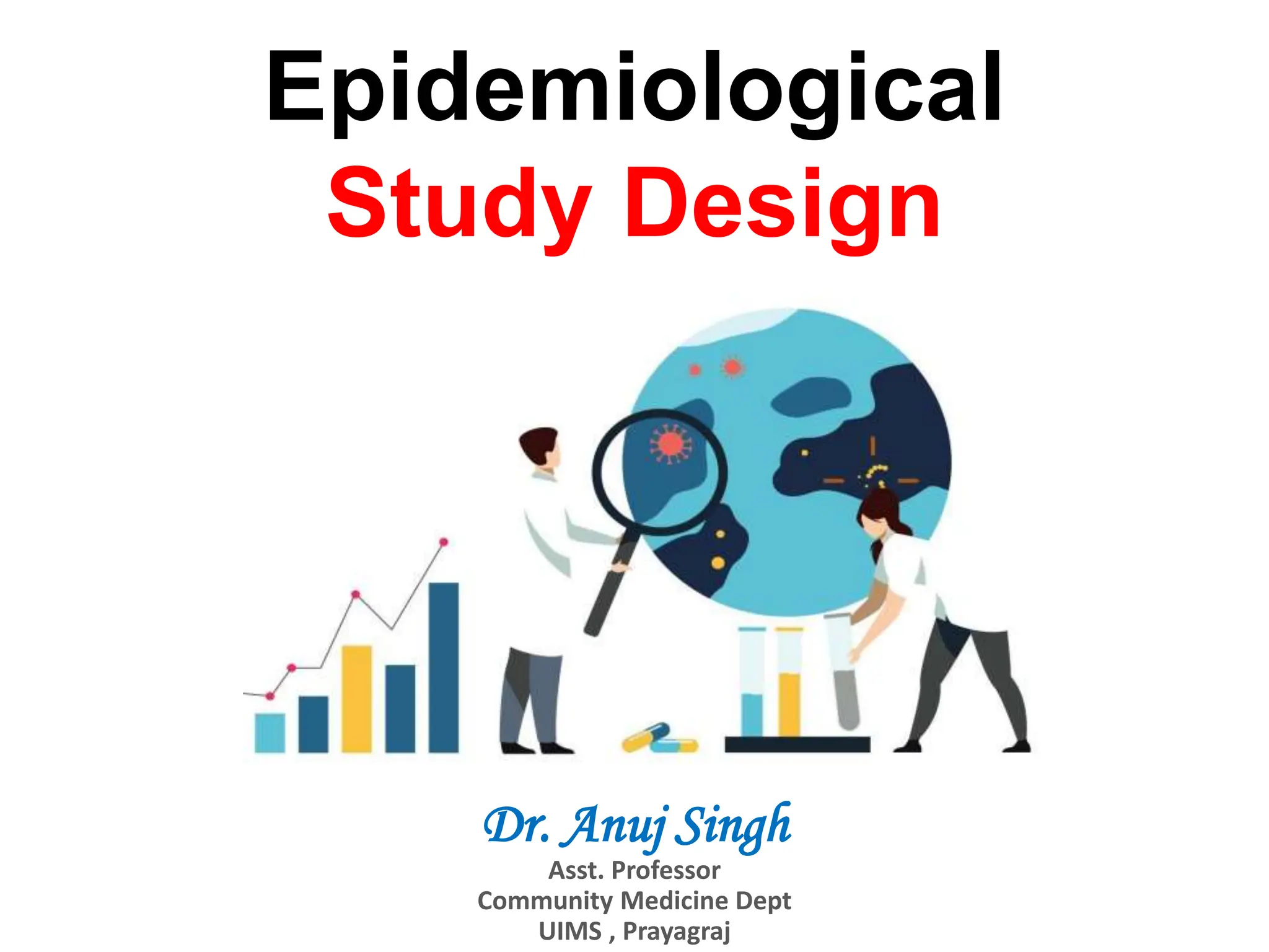 Epidemilogical Study Design: Dr. Anuj | PPT