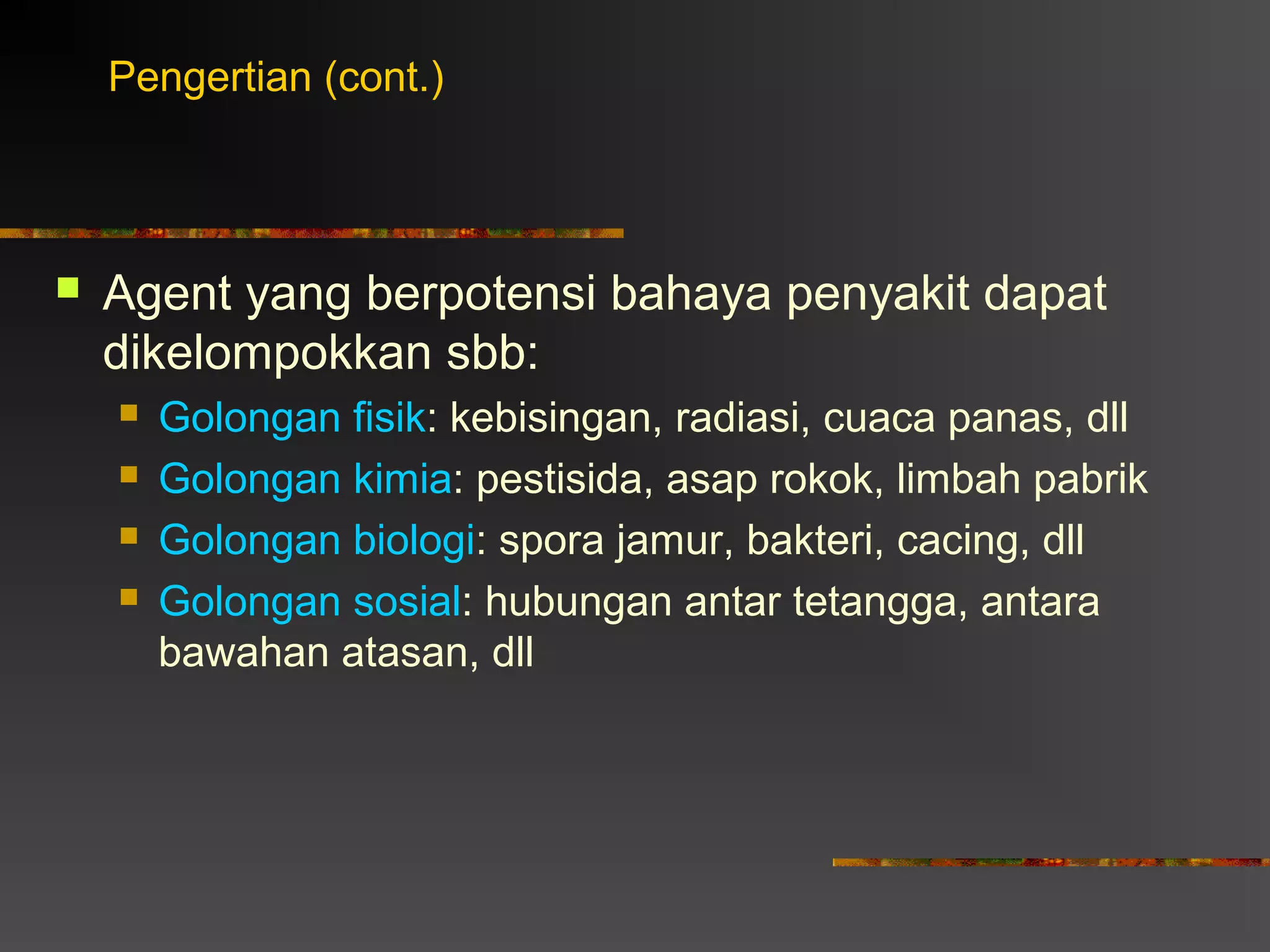 Epidemiologi kesehatan-lingkungan1 | PPT