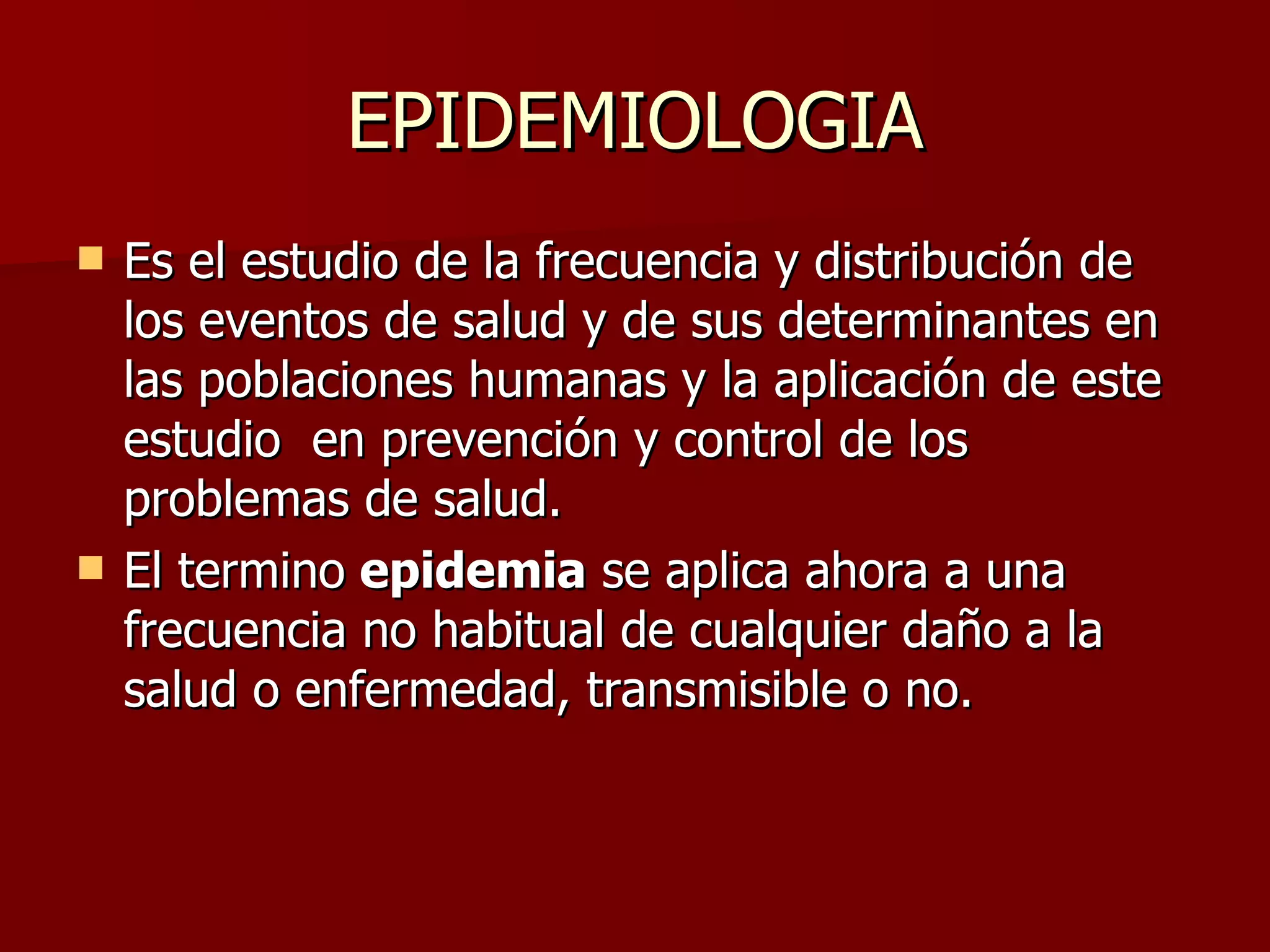Epidemiologia salud-y-enfermedad | PPT