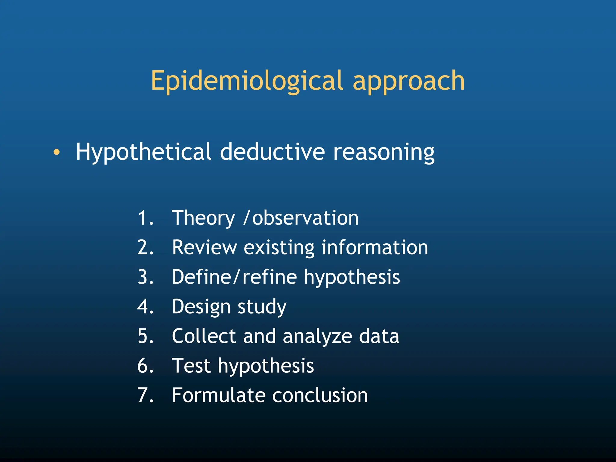 Epidemiological approach 03.ppt for mbbs students | PPT