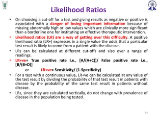 Epidemiological Approaches for Evaluation of diagnostic tests.pptx