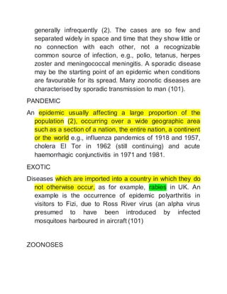 Epidemiological definitions | DOCX