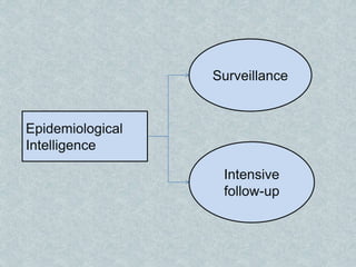 Epidemiological intelligence | PPTX