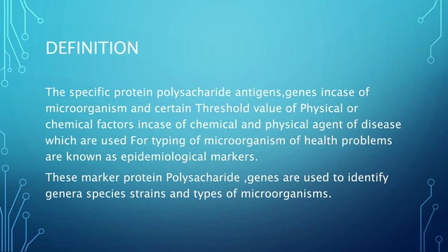 Epidemiological markers | PPTX | Infectious Diseases | Diseases and Conditions