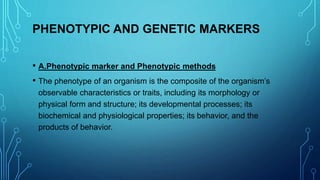 Epidemiological markers | PPTX