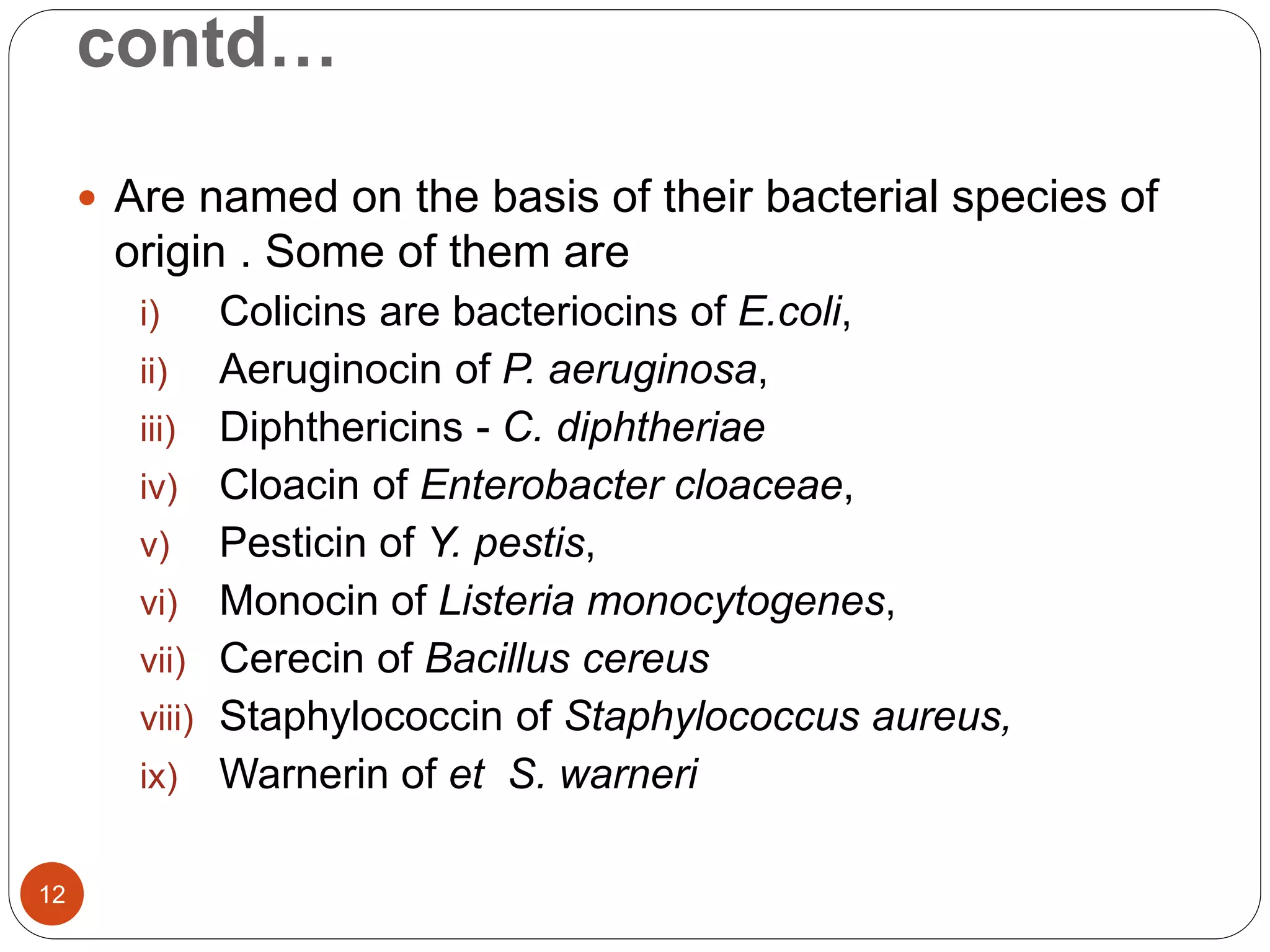 Epidemiological marker (serotyping and bacteriocin typing) | PPTX