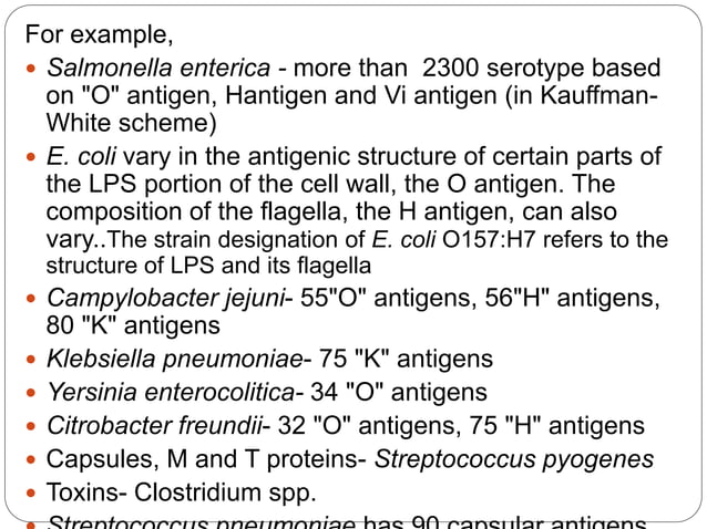 Epidemiological marker (serotyping and bacteriocin typing) | PPTX | Infectious Diseases ...