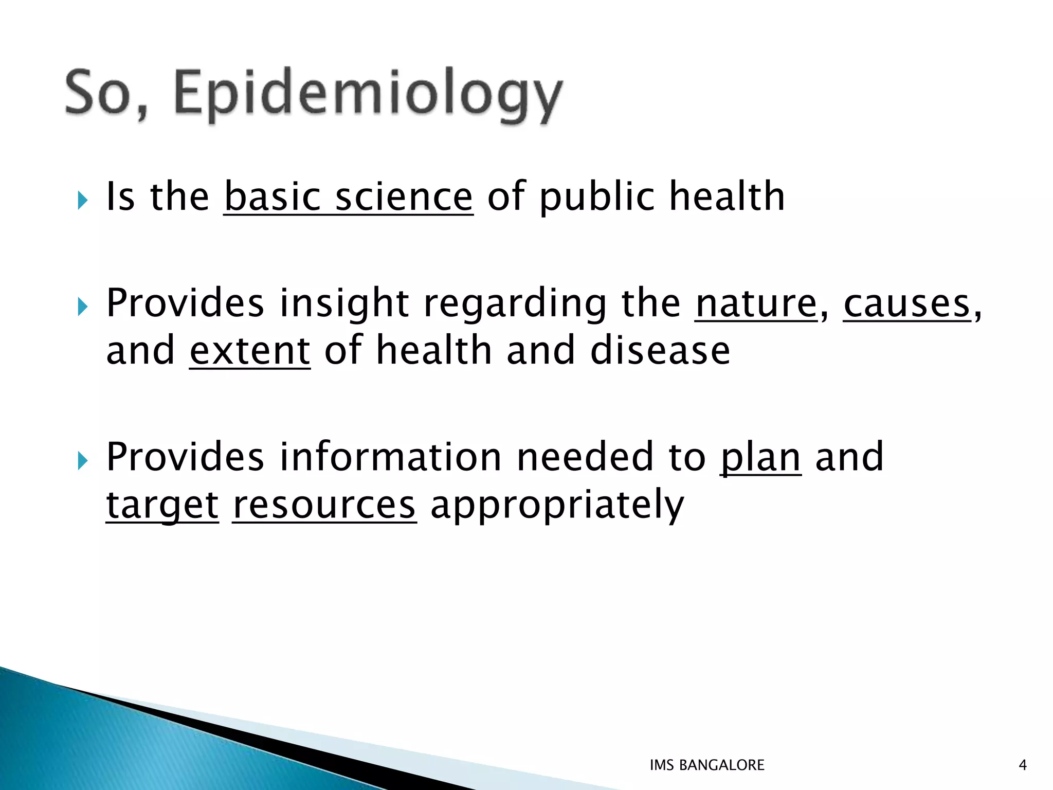 Epidemiological methods | PPTX