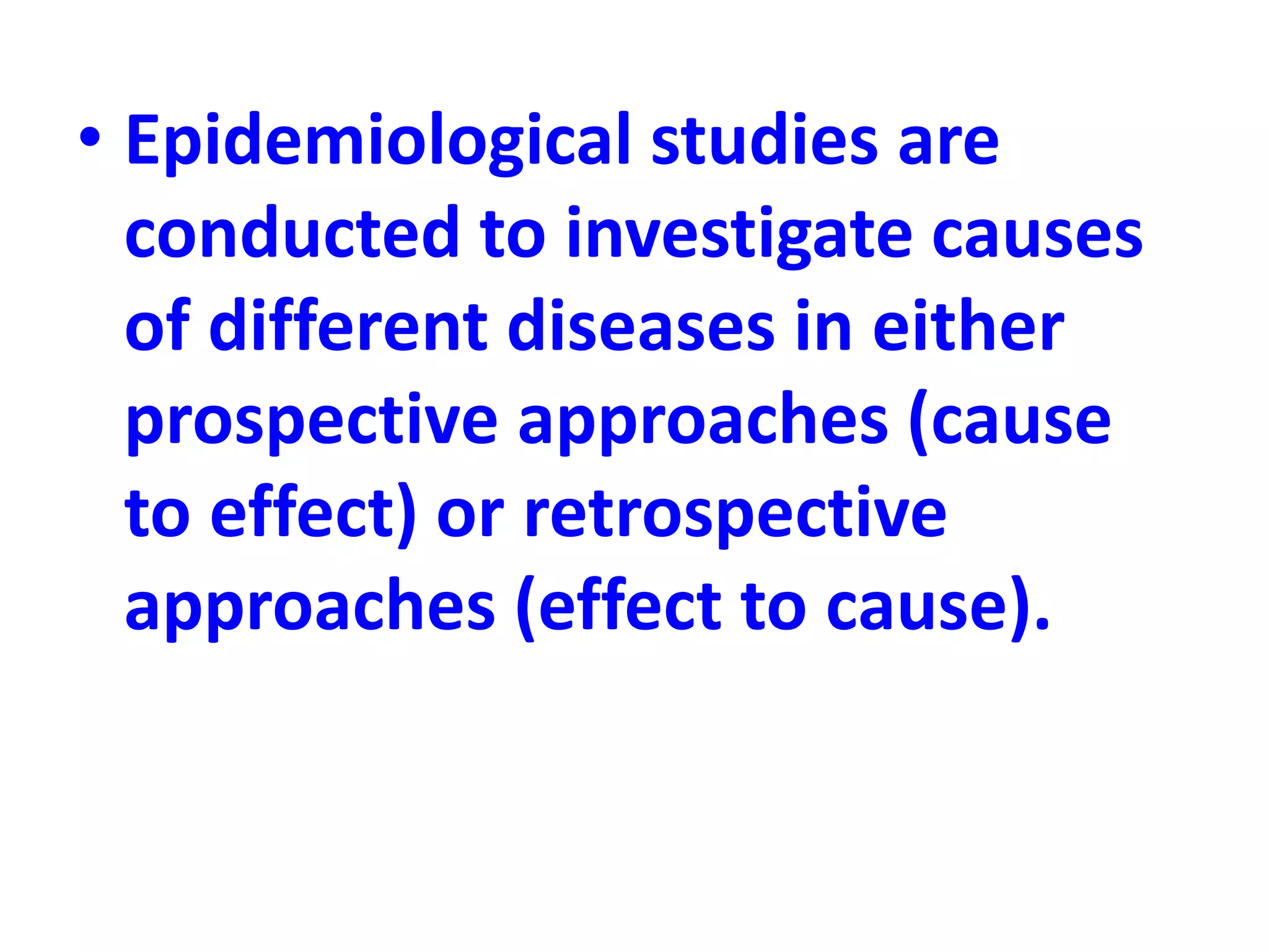 EPIDEMIOLOGICAL RESEARCH DESIGN | PPTX