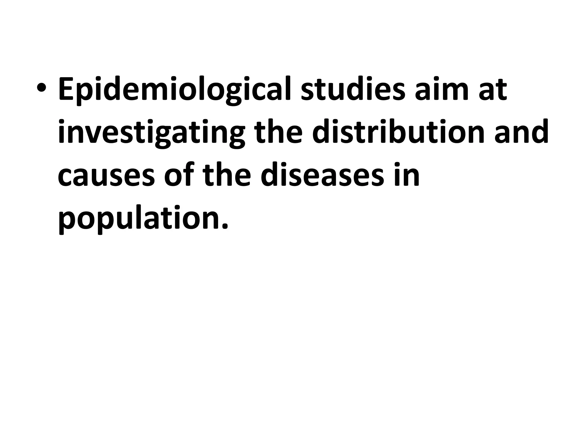 EPIDEMIOLOGICAL RESEARCH DESIGN | PPTX