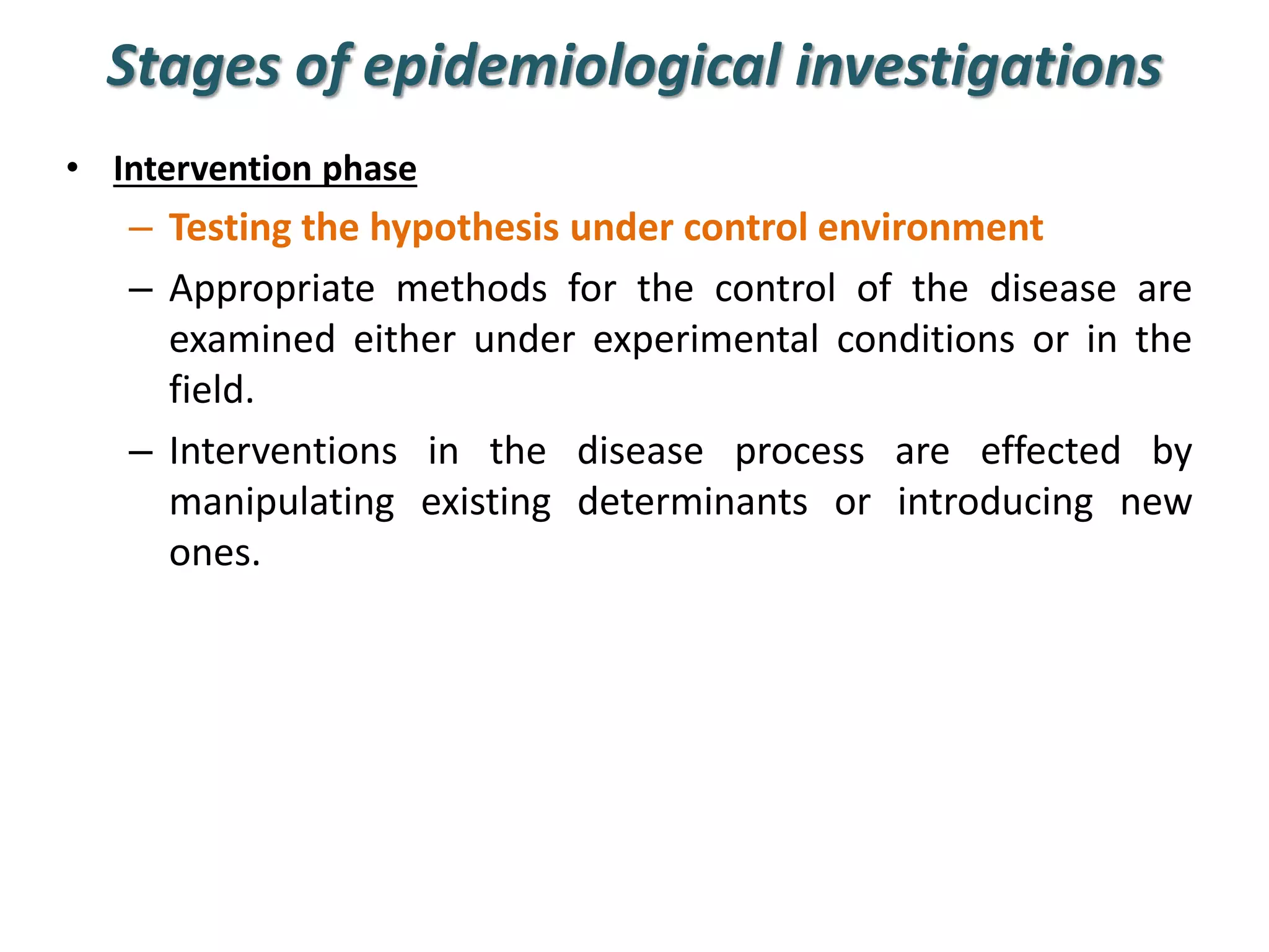 Epidemiological statistics I | PPTX