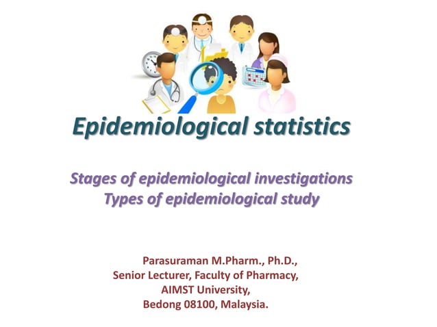 Epidemiological statistics I | PPTX | Infectious Diseases | Diseases ...