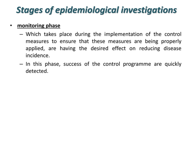Epidemiological statistics I | PPTX | Infectious Diseases | Diseases ...