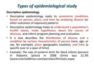 Epidemiological statistics I | PPTX | Infectious Diseases | Diseases ...