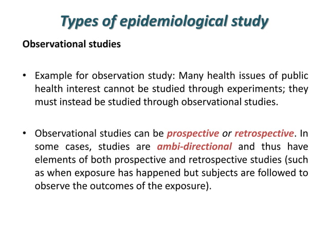 Epidemiological statistics I | PPTX | Infectious Diseases | Diseases ...