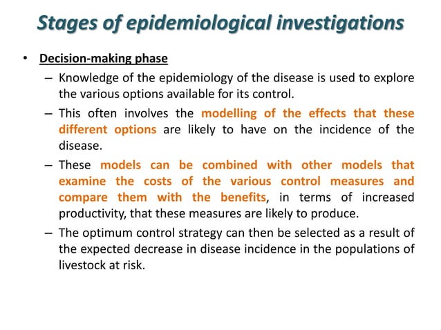 Epidemiological statistics I | PPTX | Infectious Diseases | Diseases ...