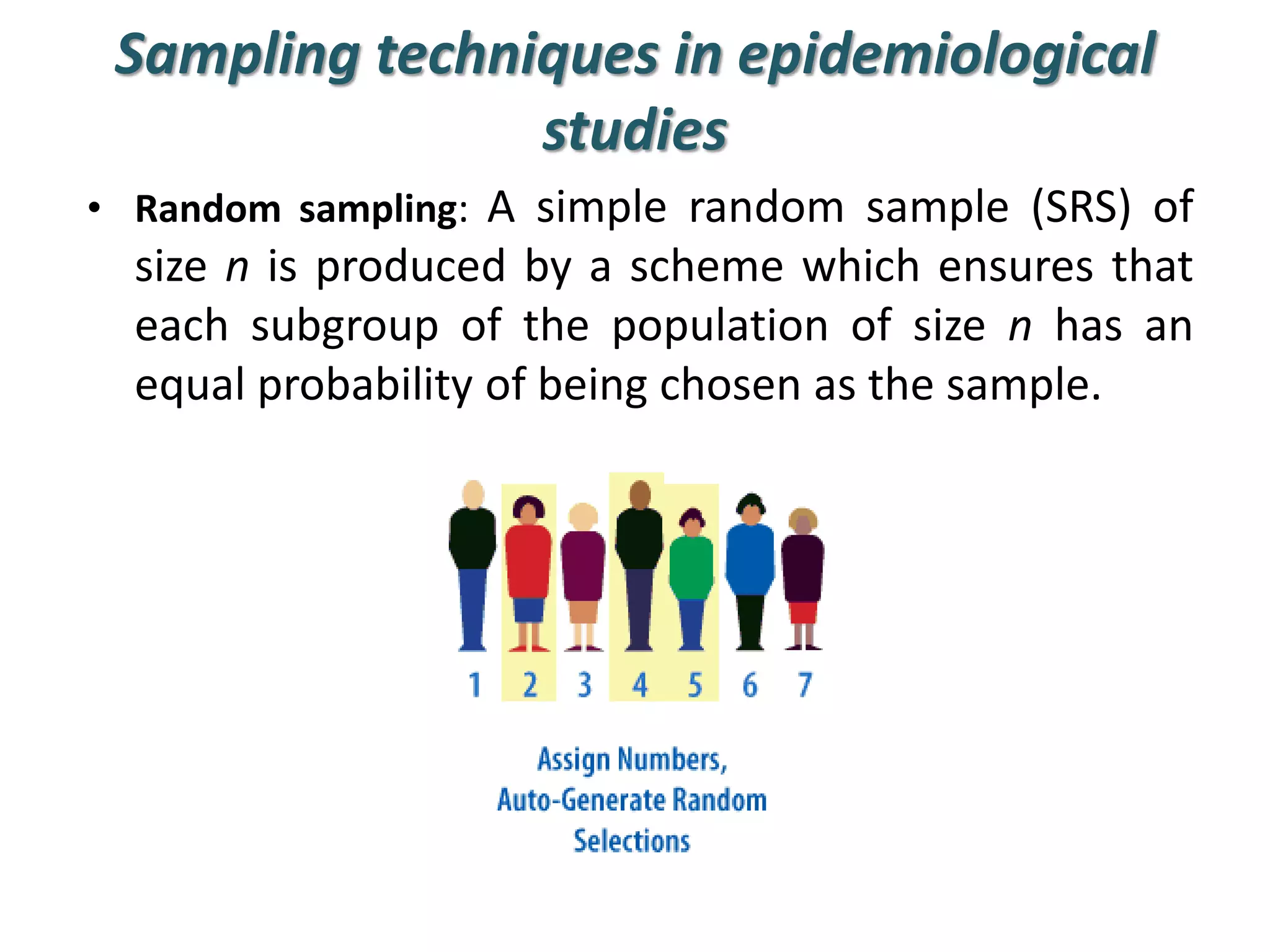 Epidemiological statistics II | PPT