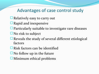 Epidemiological study designs | PPT