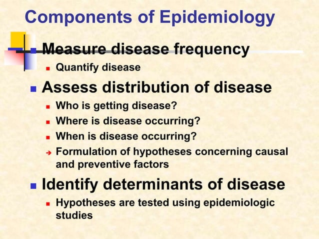 Epidemiological study Design Case Control And Cohort Study.ppt | Science