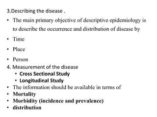 Epidemiological study designs | PPTX