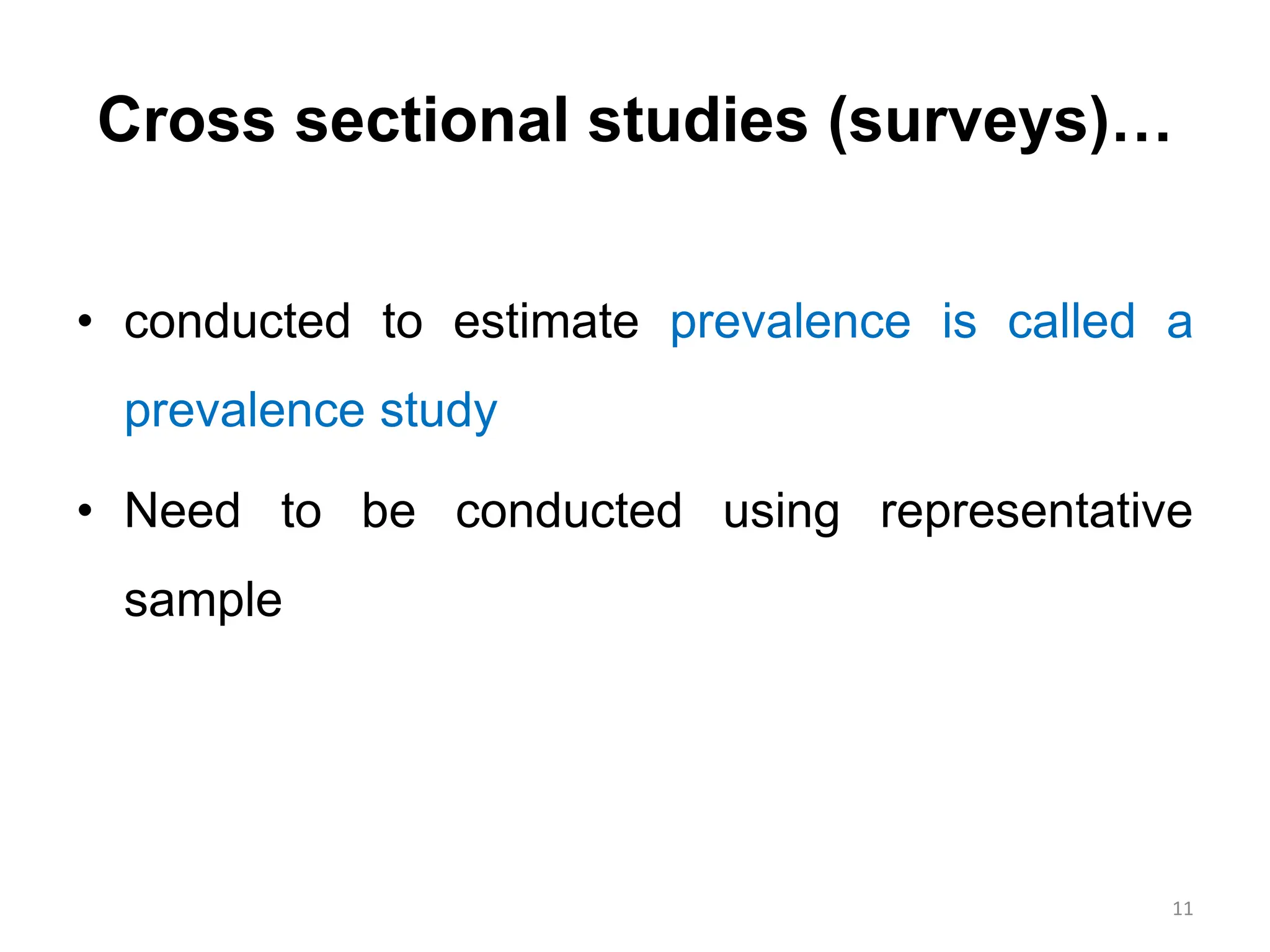 Epidemiological Study Designs overview explanation | PDF