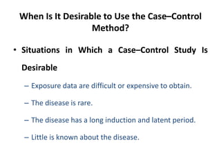 Epidemiological Study Designs overview explanation | PDF