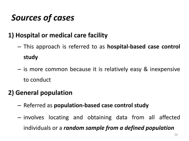 Epidemiological Study Designs overview explanation | PDF | Cancer | Diseases and Conditions