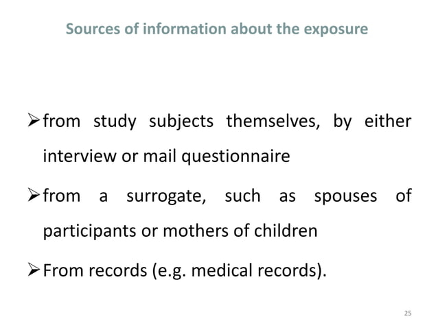 Epidemiological Study Designs overview explanation | PDF | Cancer | Diseases and Conditions
