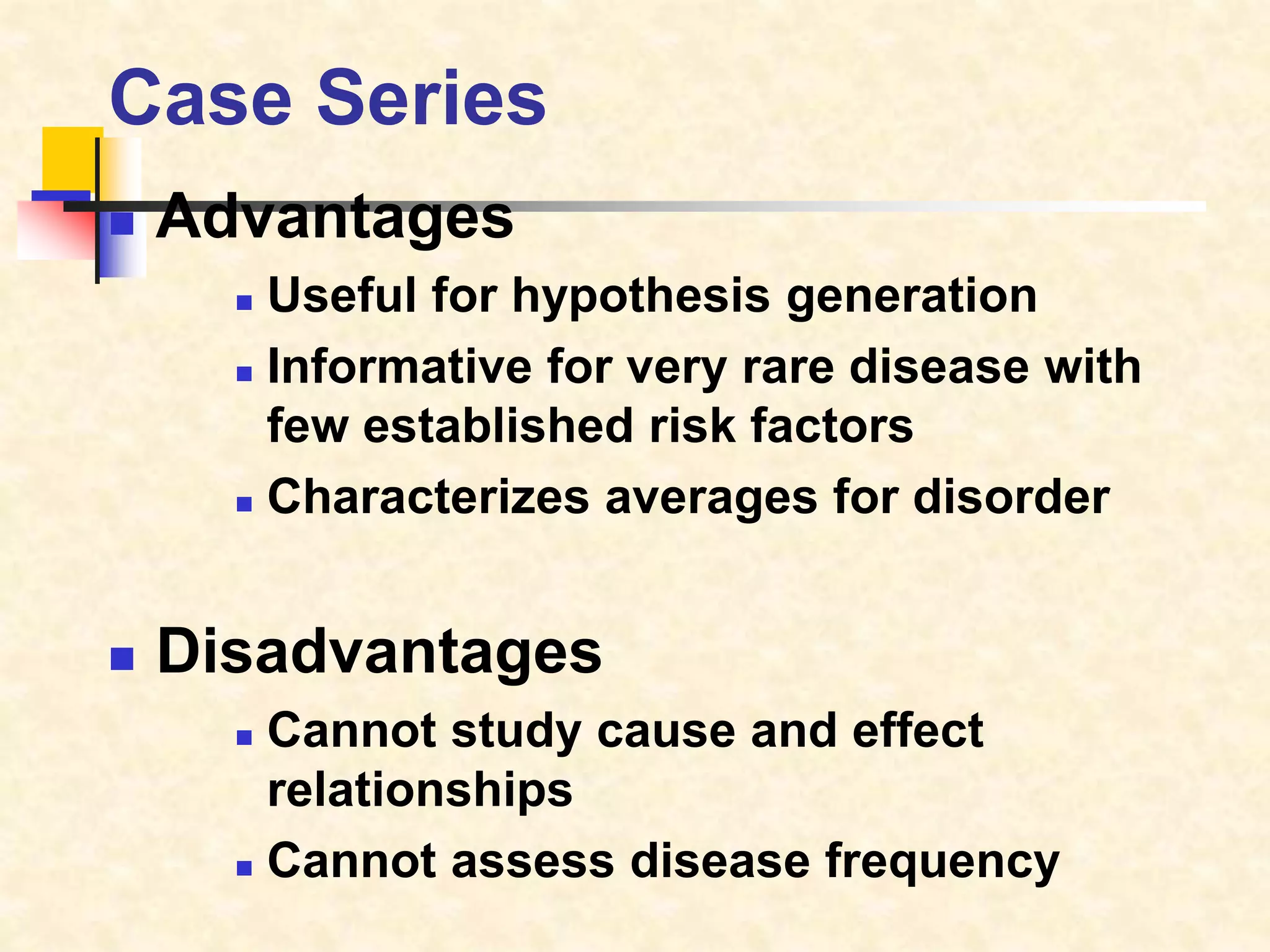 Epidemiological study designs | PPT