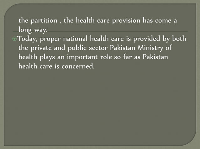 Epidemiological trends and health care implication | PPT