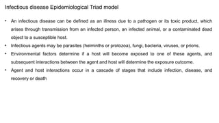 Epidemiological triad.pptx, rothmann pie model | PPTX