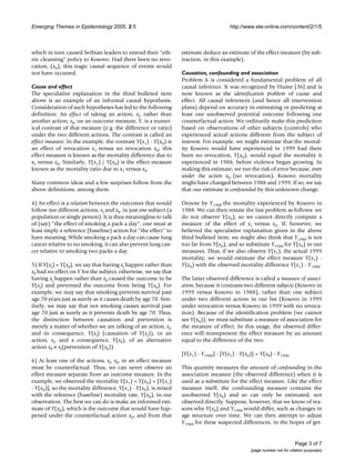 Epidemiologic measures and policy formulation lessons from potential ...