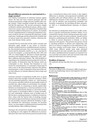 Epidemiologic measures and policy formulation lessons from potential outcomes sander greenland | PDF